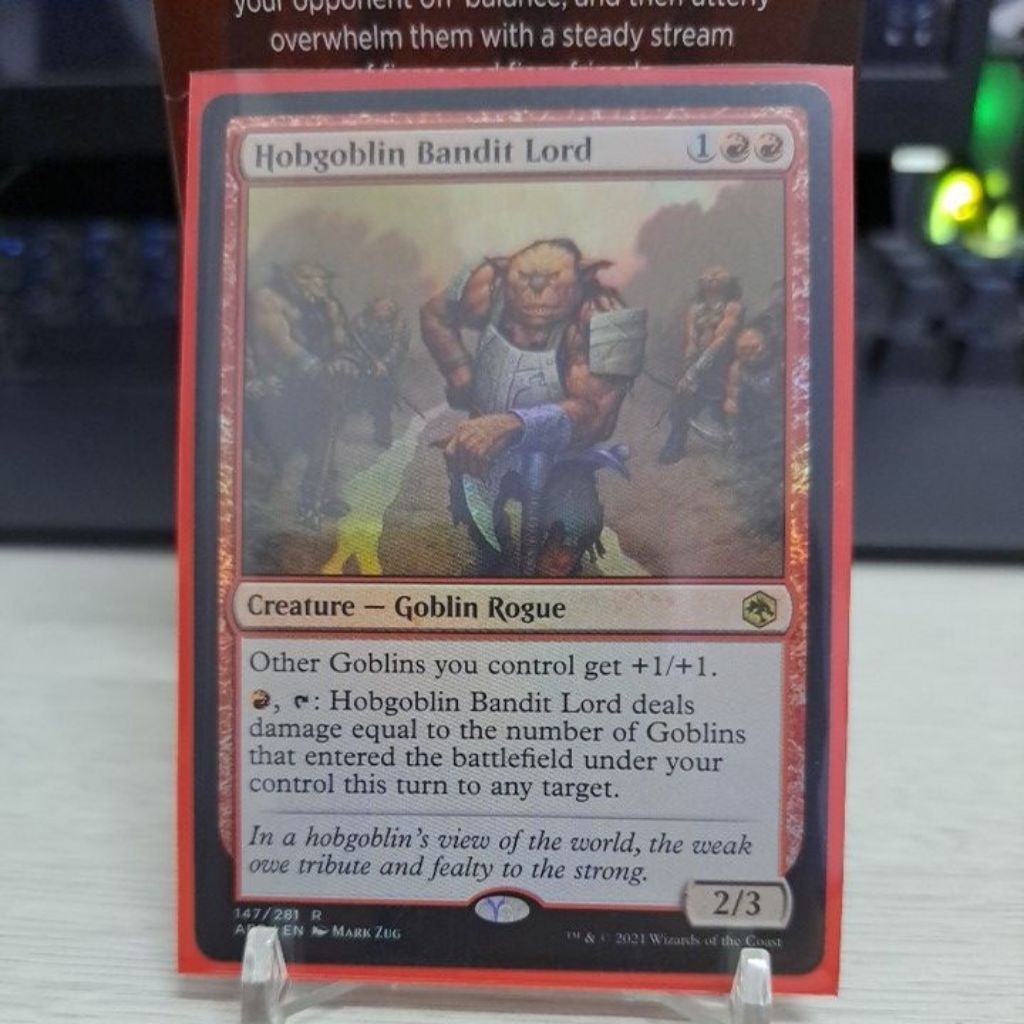 MTG Hobgoblin Bandit Lord (FOIL)(AFR)(Rare) | Shopee Malaysia