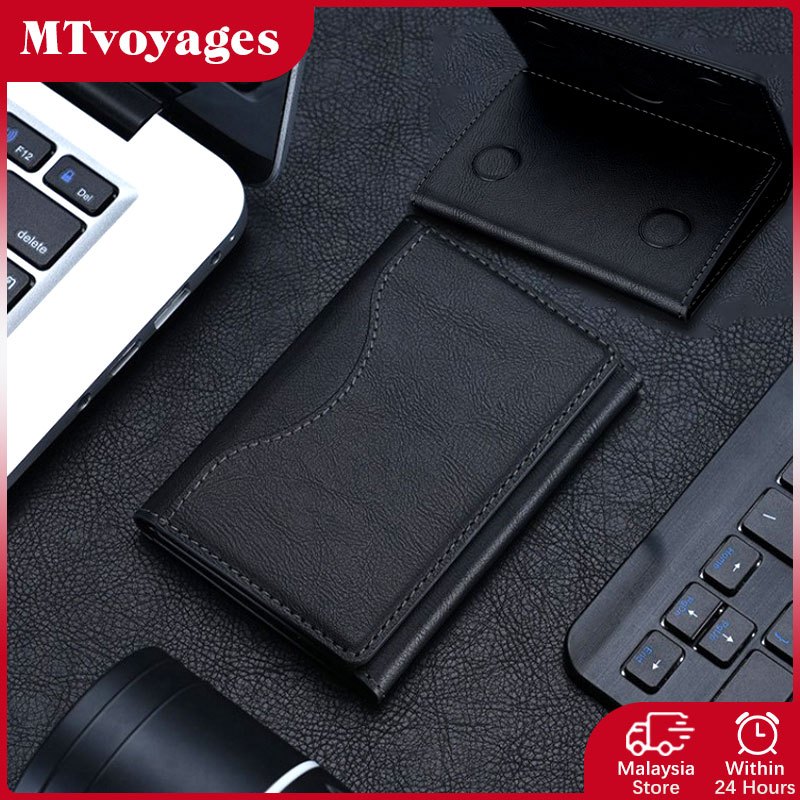 Magnetic Wallet/MagSafe Wallet/Trifold/Fold Wallet/Dompet Magnet/Lipat ...