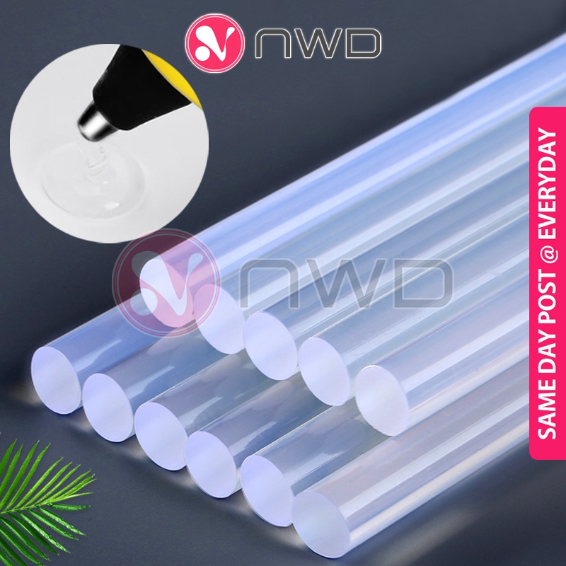 𝟭𝟭𝗠𝗠 》 Glue Sticks Stick Rod Melt Hot Gun Transparent Strong Viscosity ...
