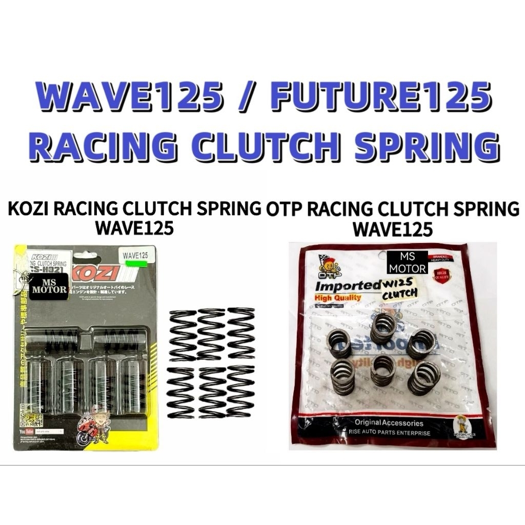 WAVE125 FUTURE RACING CLUTCH SPRING AJI KOZI CMS DASH125 FUTURE125 WAVE ...