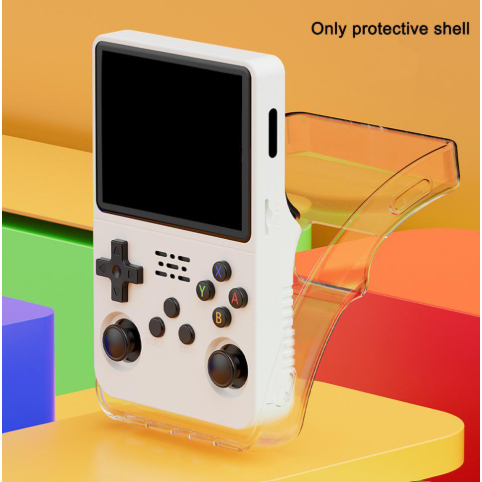 R36S Protective Transparent TPU case with Screen protector | Shopee ...
