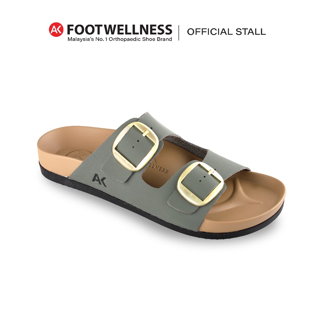 AK Footwellness K5 Orthopedic Sandals High Arch Flat Feet Support Flat ...