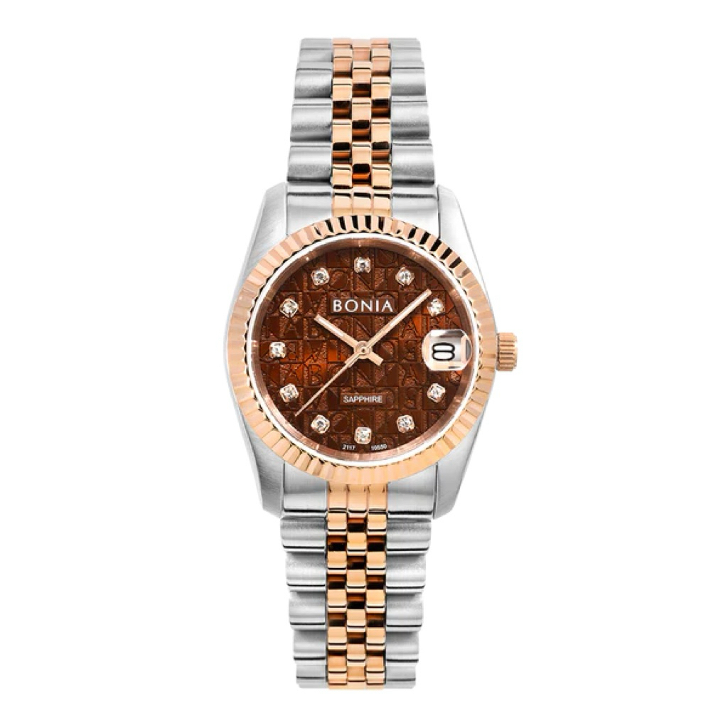 [ 💯 PREMIUM ITEMS ] BONIA Jam Tangan Wanita Perempuan Stainless Steel ...