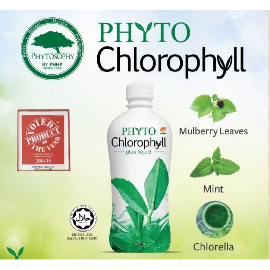 PHHP Phyto Chlorophyll Plus Liquid 500ml expired 05/2026 | Shopee Malaysia
