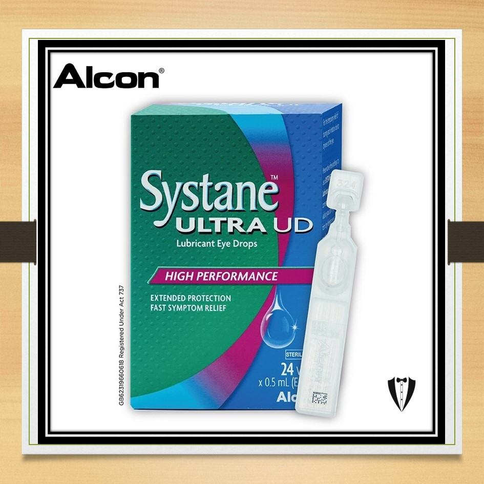 [EXP: 06.2026] ALCON SYSTANE ULTRA LUBRICANT EYE DROPS 24 VIALS x 0.5mL ...