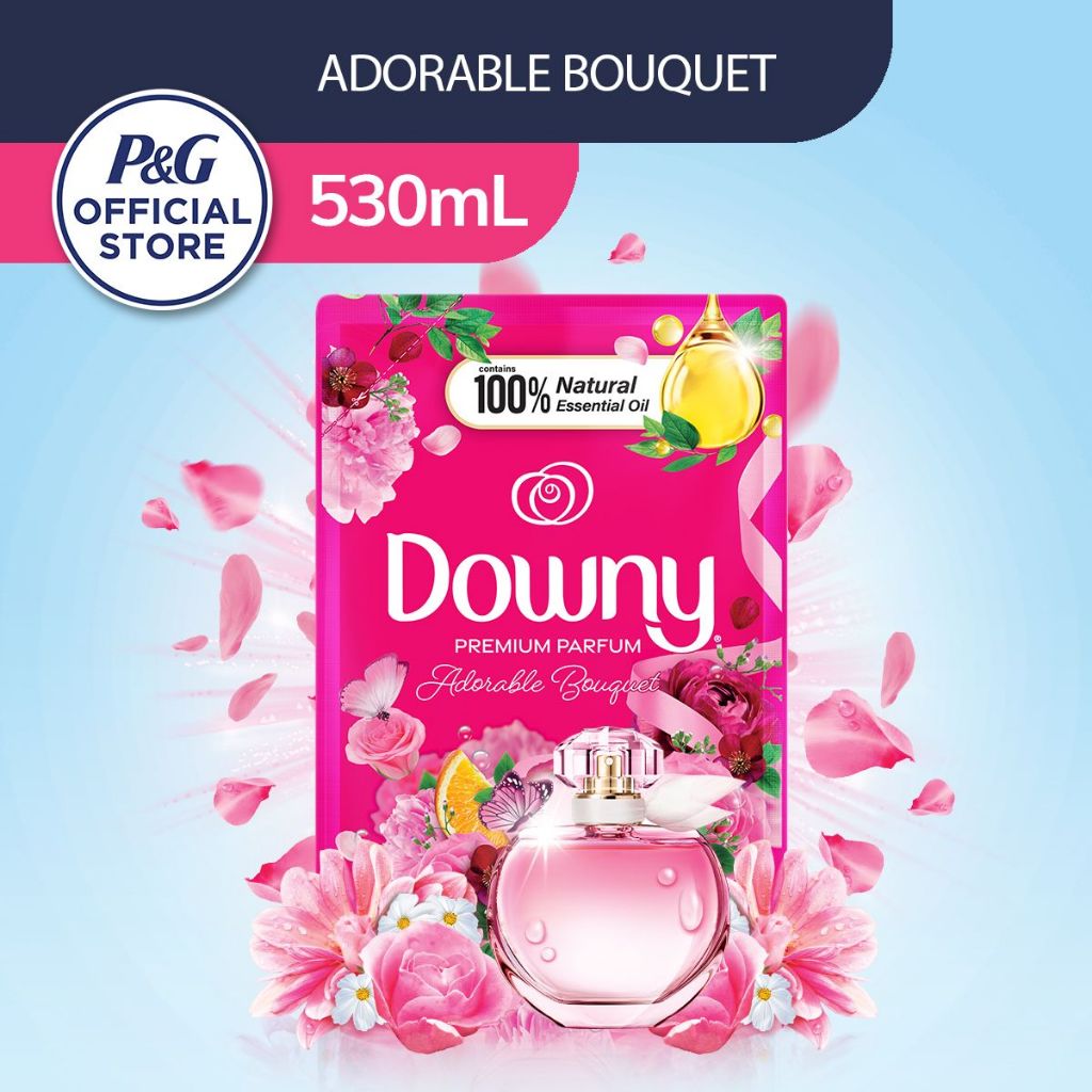Downy Premium Parfum Adorable Bouquet Concentrate Fabric Conditioner ...