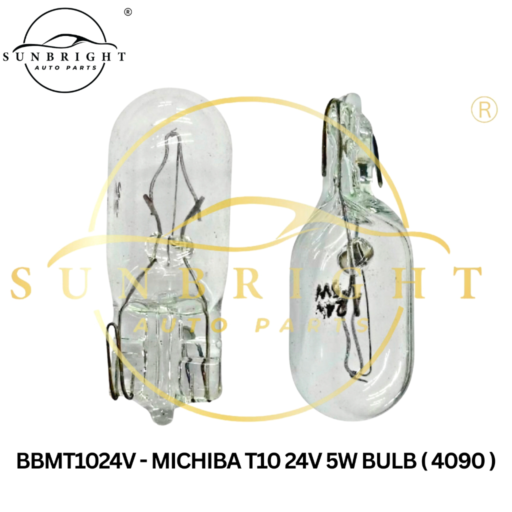 MICHIBA T10 24V 5W BULB ( 4090 ) | Shopee Malaysia