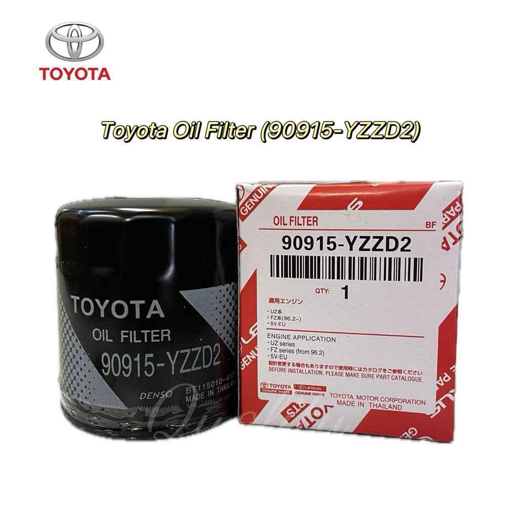 90915-YZZD2 Toyota oil filter for Inova, Fortuner, Hilux, Hiace, Revo ...