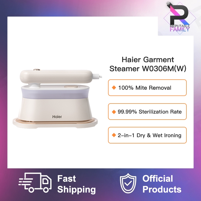 Haier Portable Garment Steamer Clothing Care Sterilization Steam ...