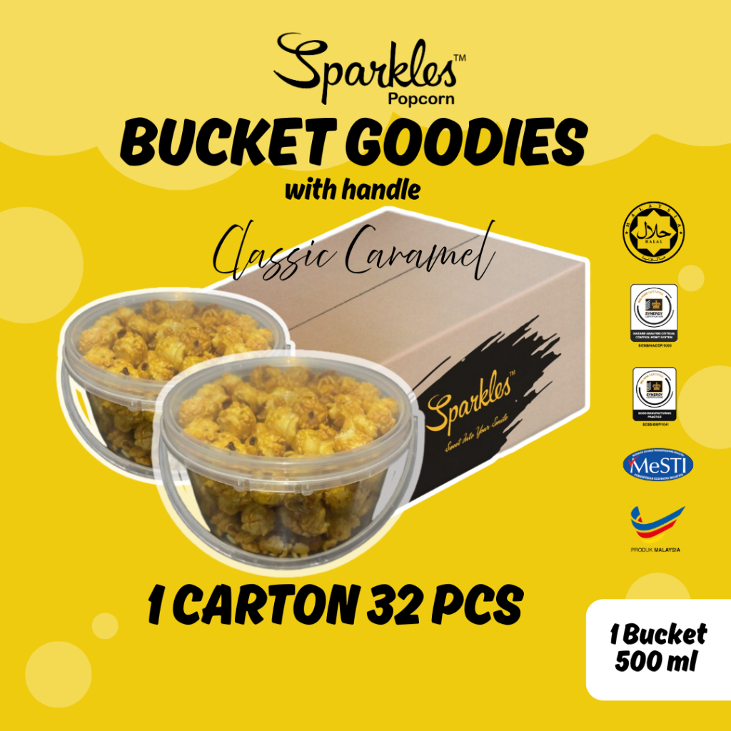 [CARTON DEAL] - 32 Pcs Bucket 500 ml Goodies Classic Caramel Flavour ...