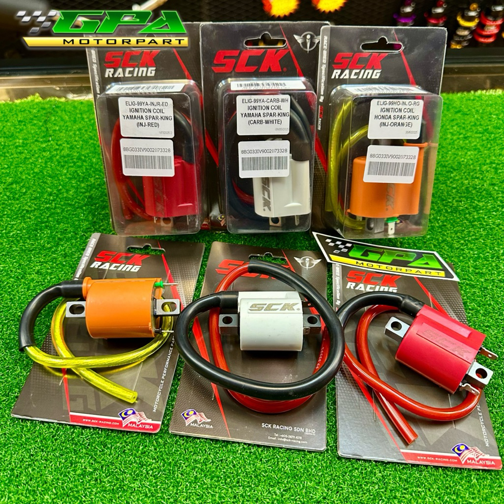 SCK RACING PLUG COIL FI Y15 RS150 LCV8 CARBURETOR LC135 | Shopee Malaysia
