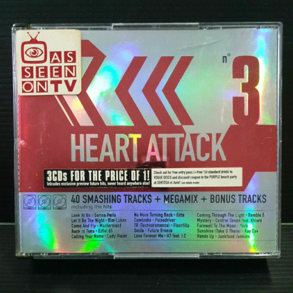 Heart Attack 3 (Various Artists) | Shopee Malaysia