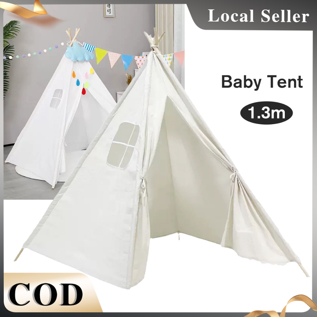 Little Teepee Kids Teepee Tent Portable Princess Girls Tent Children ...