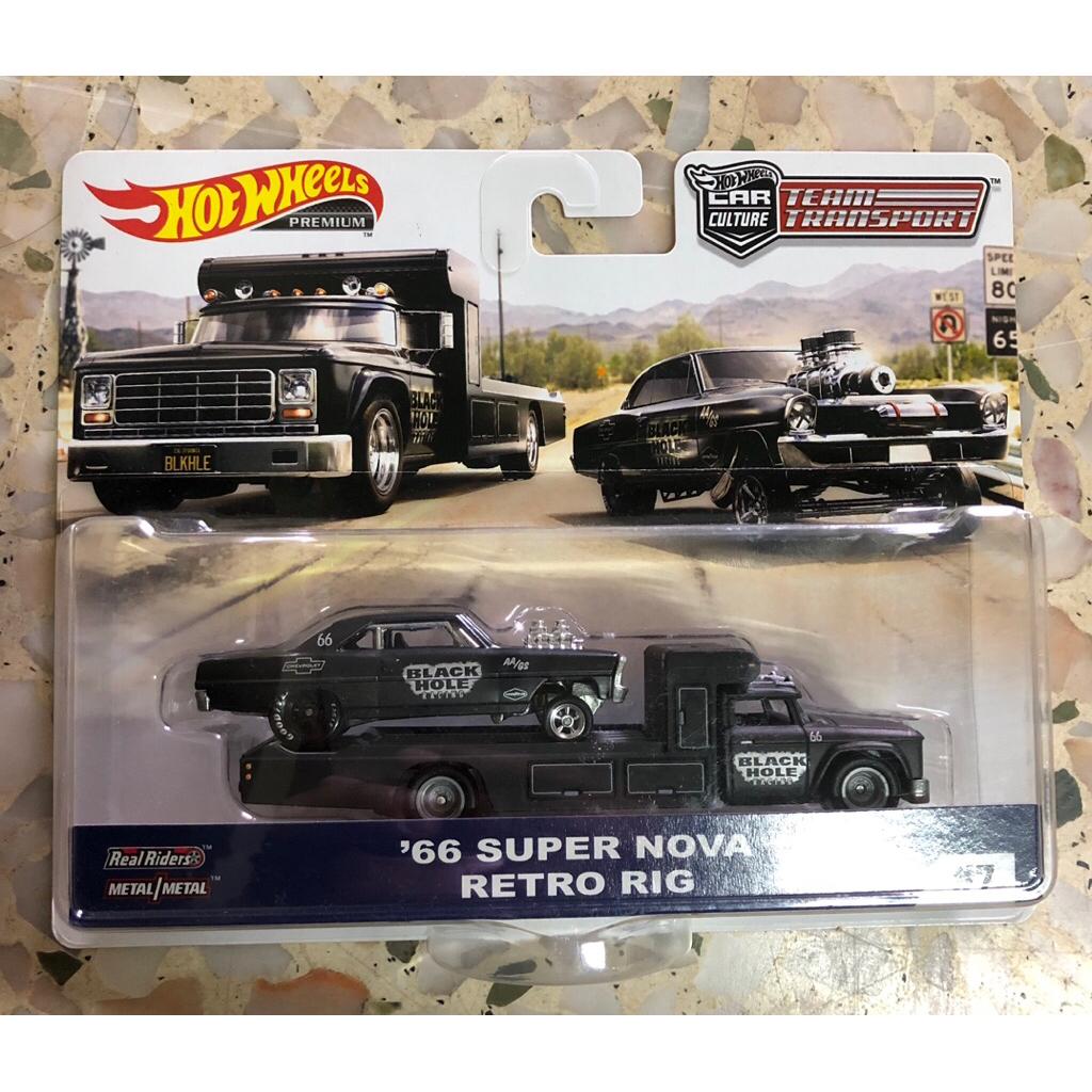 Hot Wheels TEAM TRANSPORT [ VARIANT RIM RETRO RIG ] ‘66 SUPER NOVA ...