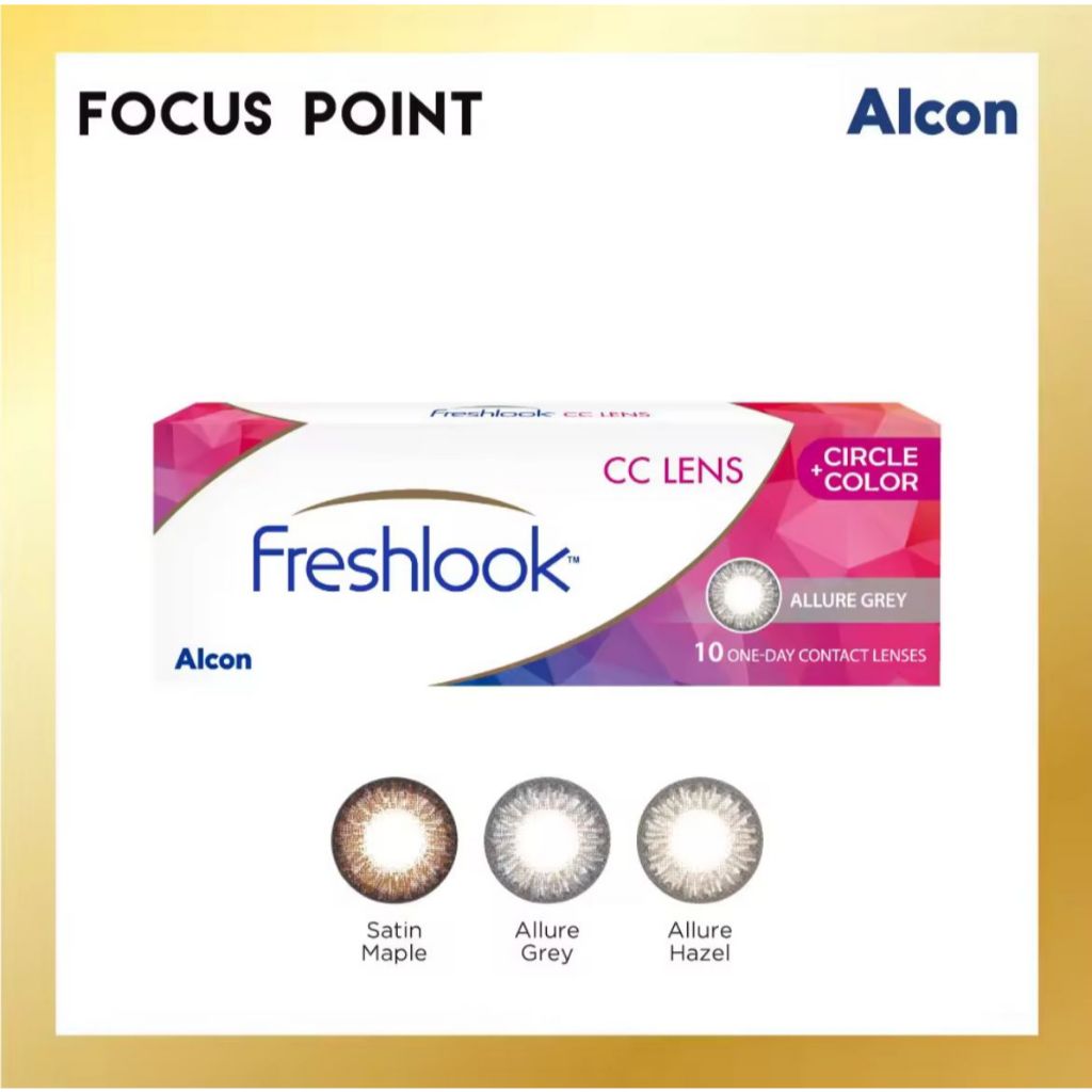 Freshlook CC Lens Contact Lenses (10 PCS) | Shopee Malaysia
