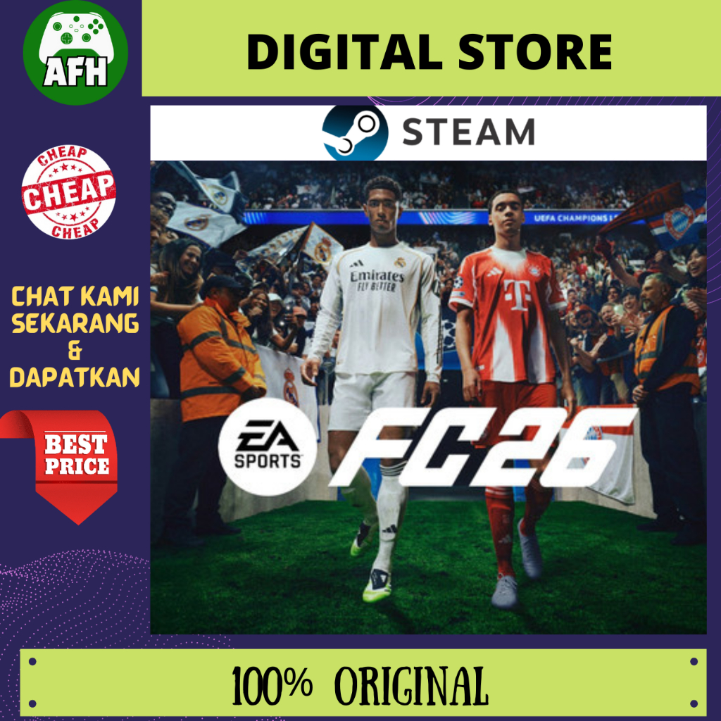 FC 26 STEAM PC FC 25 (Original) - PC STEAM fc25 steam FIFA 25 Fifa 26 ea fc 26 fc26 | Shopee ...