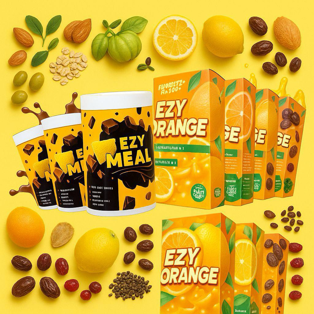 EZY ORANGE COMBO SEBULAN 4| KOTAK DETOX FIBRE |ORIGINAL HQ| AYSHA ALAM ...