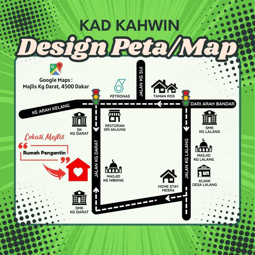 Lukis Peta / Map, Peta Kad Kawin, Pelan Lokasi, Pelan Lokasi Dokument Kerajaan. | Shopee Malaysia