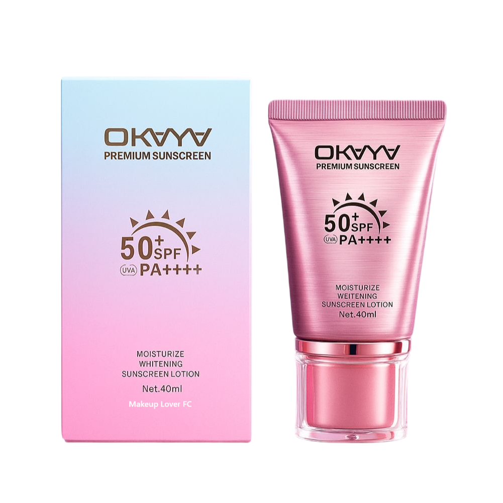 OKAYA Premium Sunscreen SPF50 PA++ MUA Bellaz Choice 40ML | Shopee Malaysia