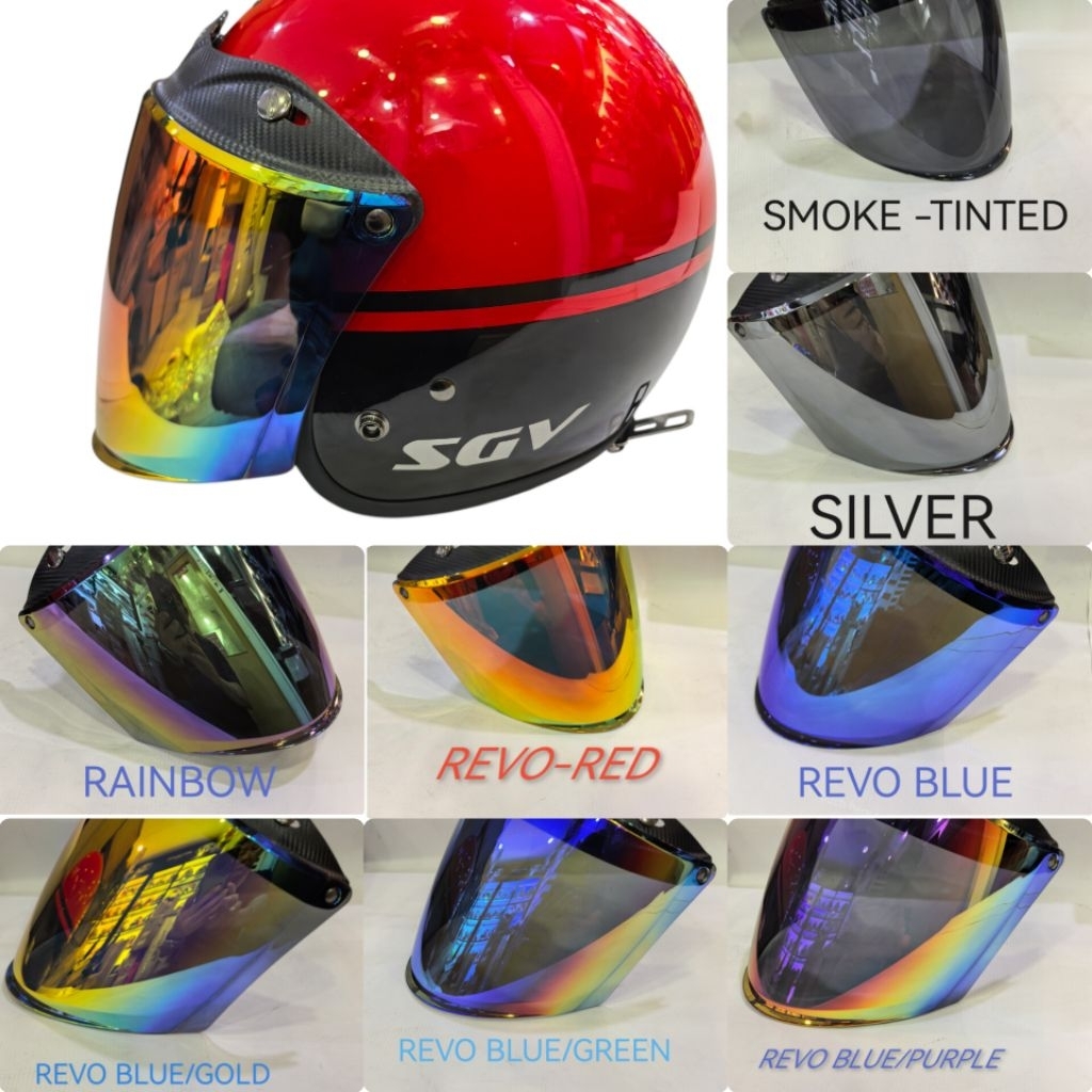 LSR 3 BUTTON VISOR (SIANG MALAM) 3 BUTANG EXTRA LONG UNTUK SGV/ MS88 ...