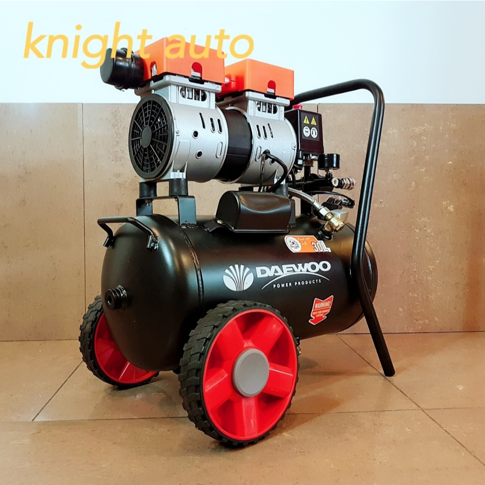 Daewoo DAAC30-OF Oil Free Air Compressor 30L 1HP 750w ID31493 | Shopee ...
