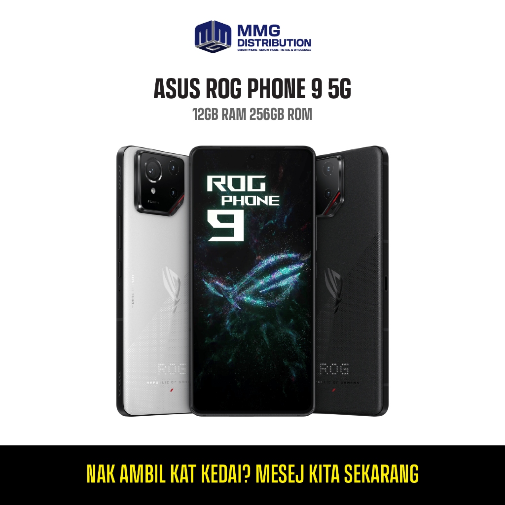 [MY Set] Asus ROG Phone 9 FE Fan Edition / ROG 9 5G (12GB RAM 256GB ROM) - STOK SEDIA ADA, 1 ...