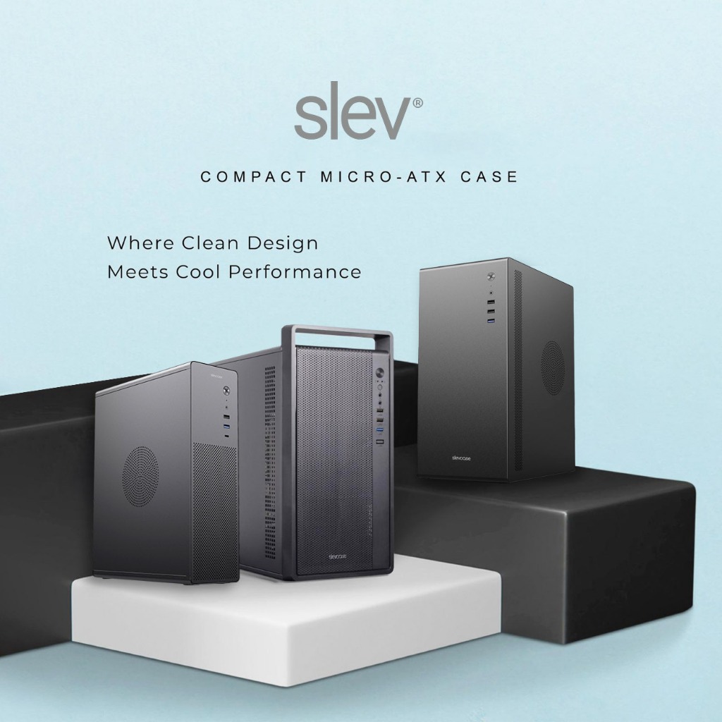 SLEVCASE SPOTLESS / S SLIM / NOMA PLUS MATX/ITX PC CHASIS (Minimalism ...