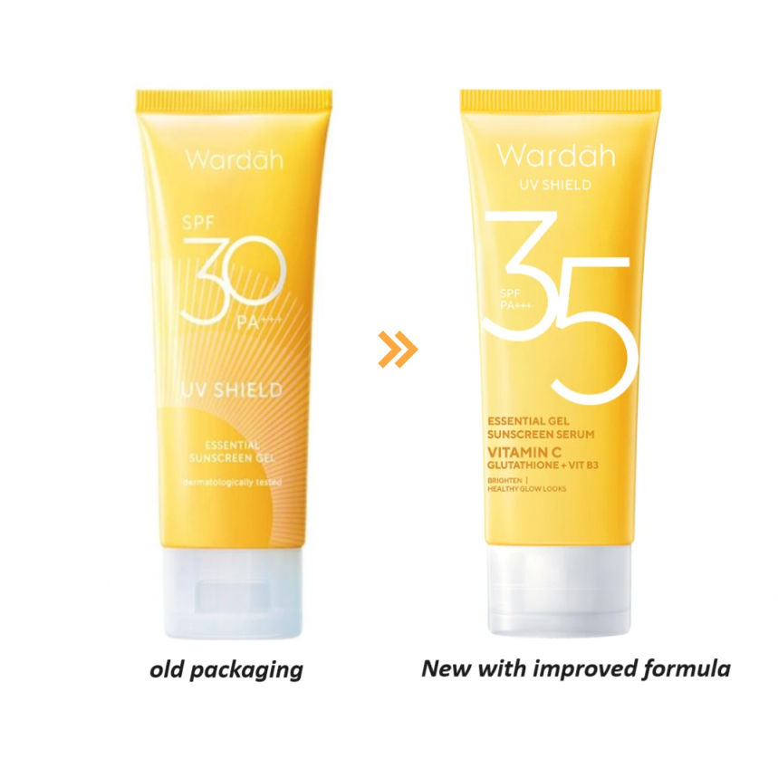 Wardah UV Shield Suncreen Gel SPF 35 PA+++ | Shopee Malaysia