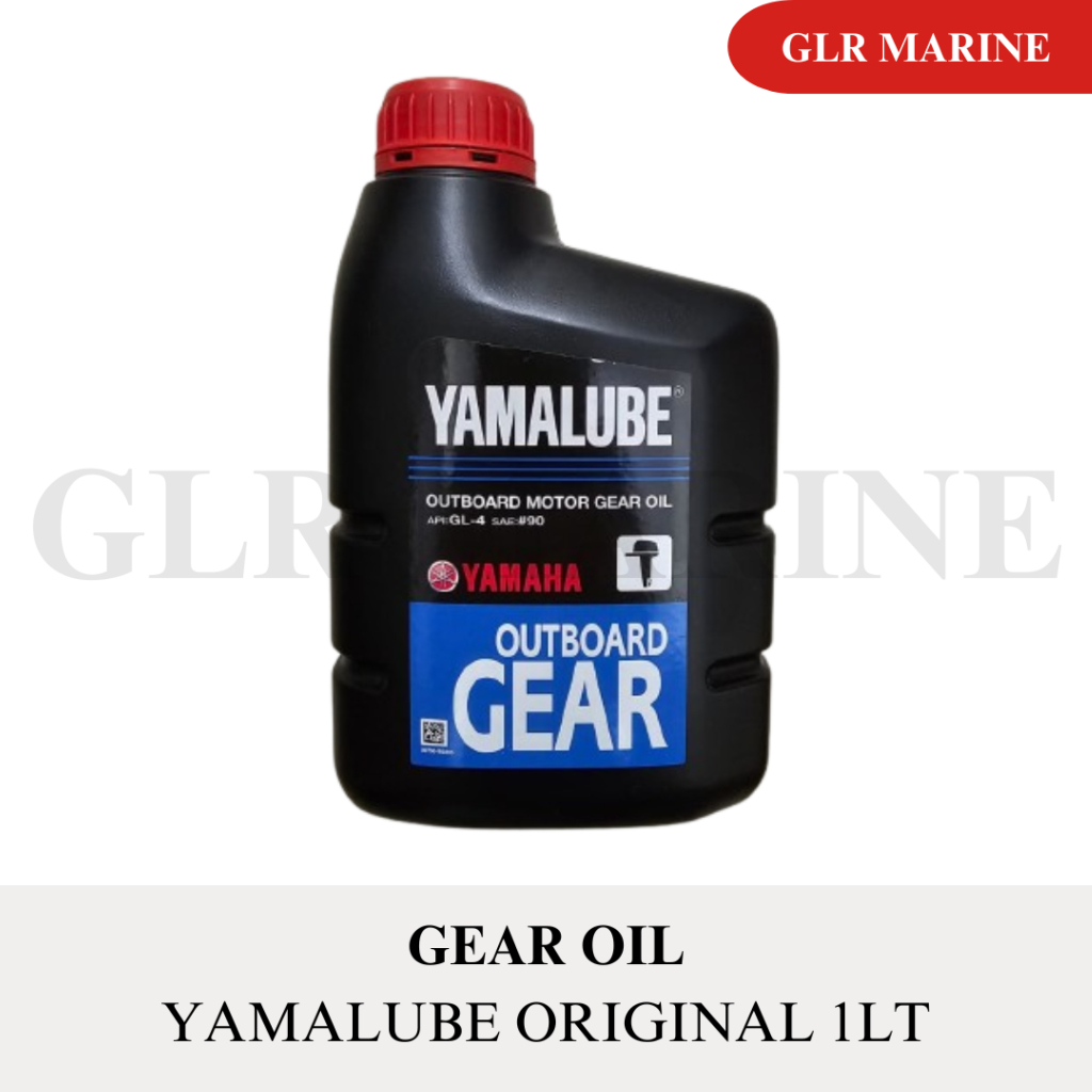 1LT YAMALUBE GEAR OIL ORIGINAL API GL-4 SAE90 MINYAK GEAR OUTBOARD ...