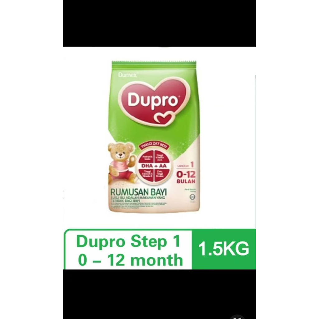 DUMEX DUPRO STEP 0-12 MONTHS (1.5kg) | Shopee Malaysia