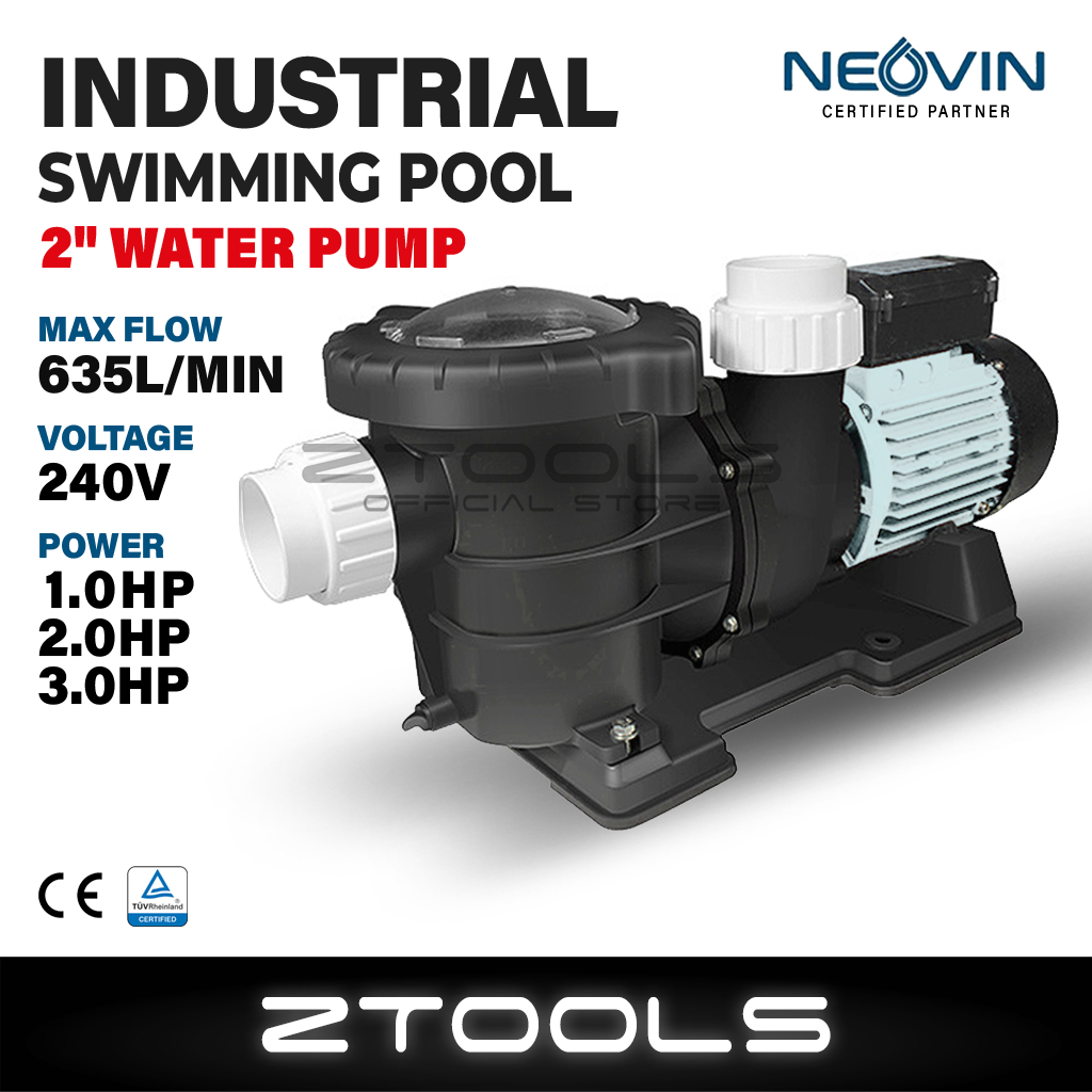 (Premium) Neovin 2" Swimming Pool Pump | 1HP & 2HP & 3HP | Pam Kolam ...