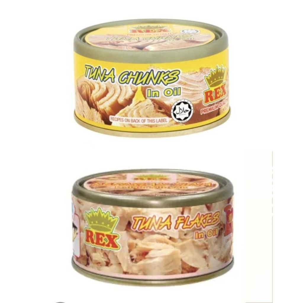 REX TUNA FLAKES / CHUNK IN OIL 150gm | Shopee Malaysia
