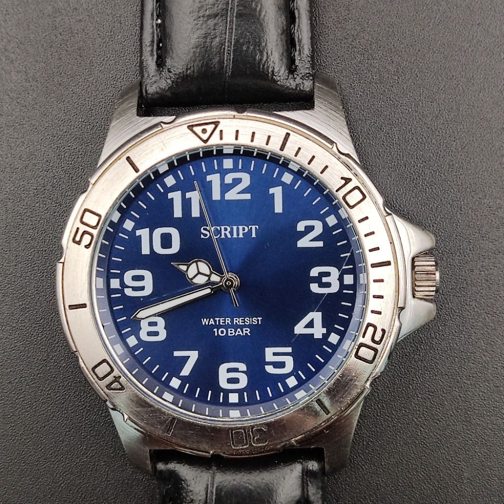 Script by J-Axis Blue Dial Men Watch | Shopee Malaysia