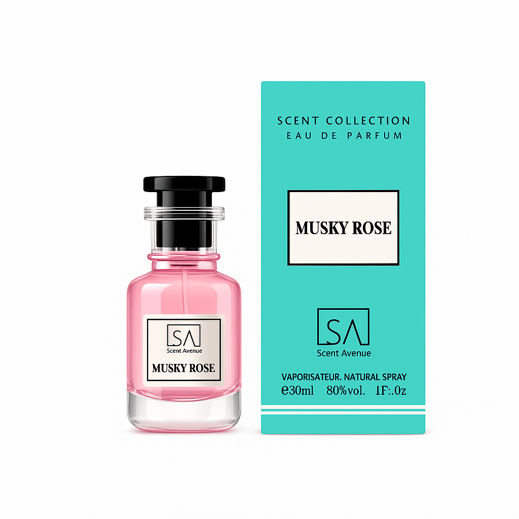 MUSKY ROSE 30ml Eau de perfume by SCENT AVENUE – Minyak Wangi Mewah ...