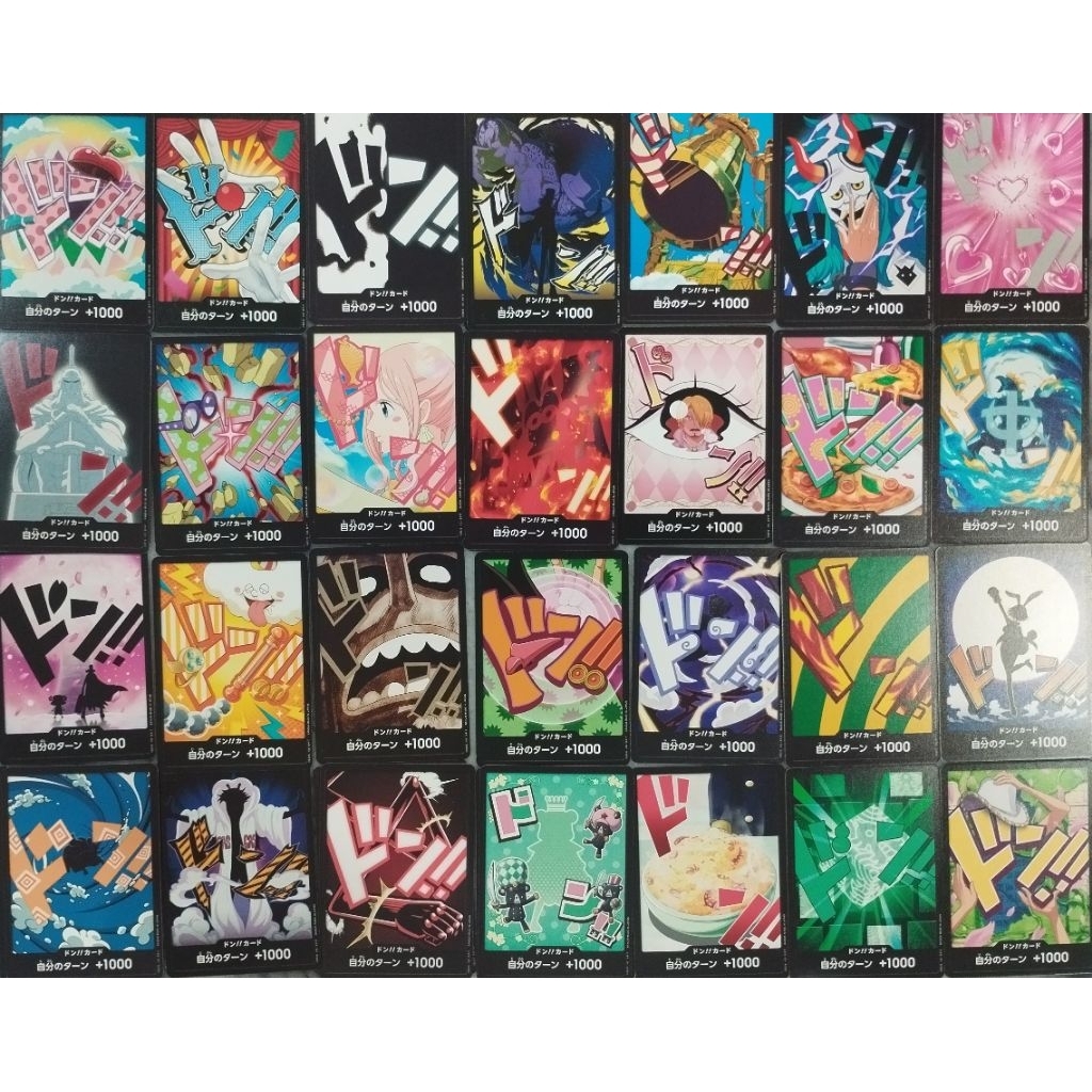 One Piece OPTCG Random NA Don Card set PRB02 (1 SET=10 PCS) | Shopee ...