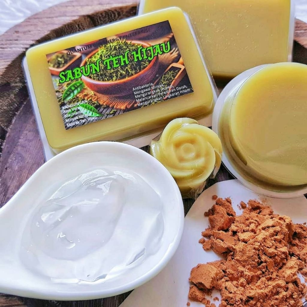 SABUN TEH HIJAU ASLI (100% HANDMADE) | Shopee Malaysia