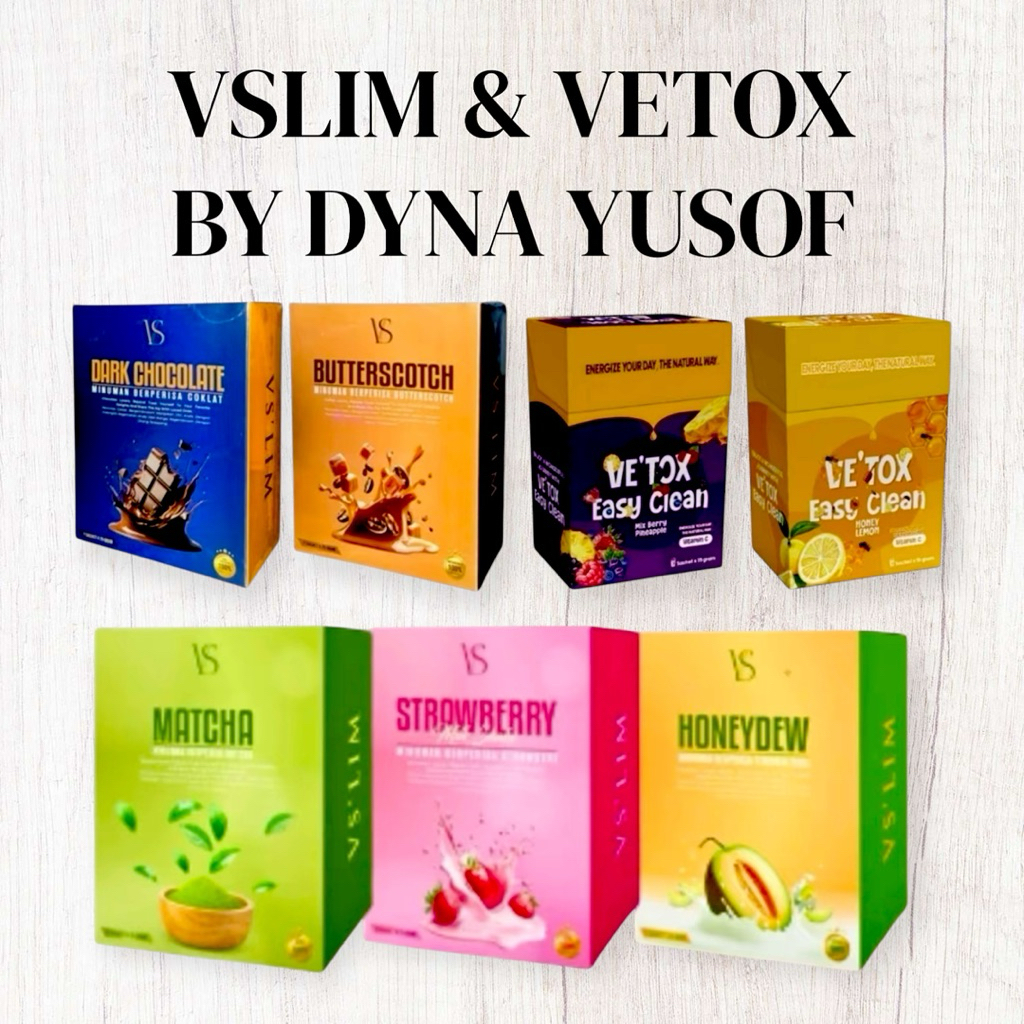 🔥 HOT 🔥VSLIM ~ MINUMAN KURUS BY DYNA YUSOFF | Shopee Malaysia