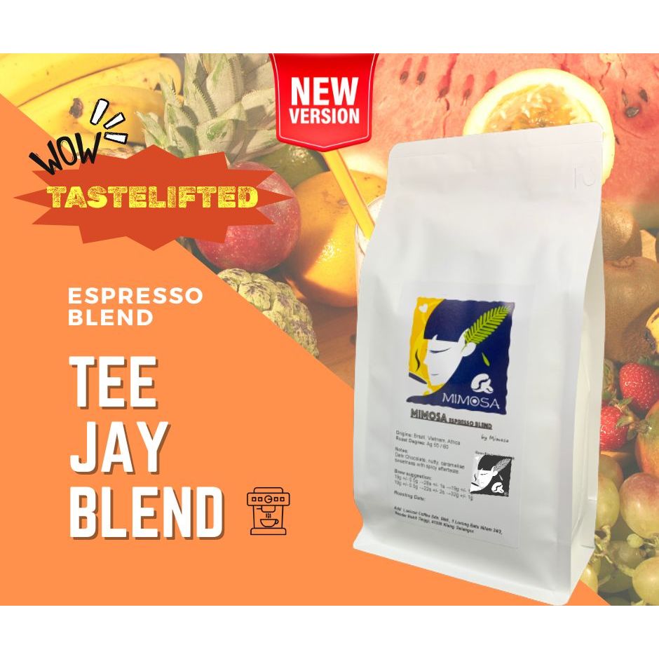 MIMOSA Roasted Coffee bean | Espresso Coffee Blend | TEE JAY by Mimosa ...