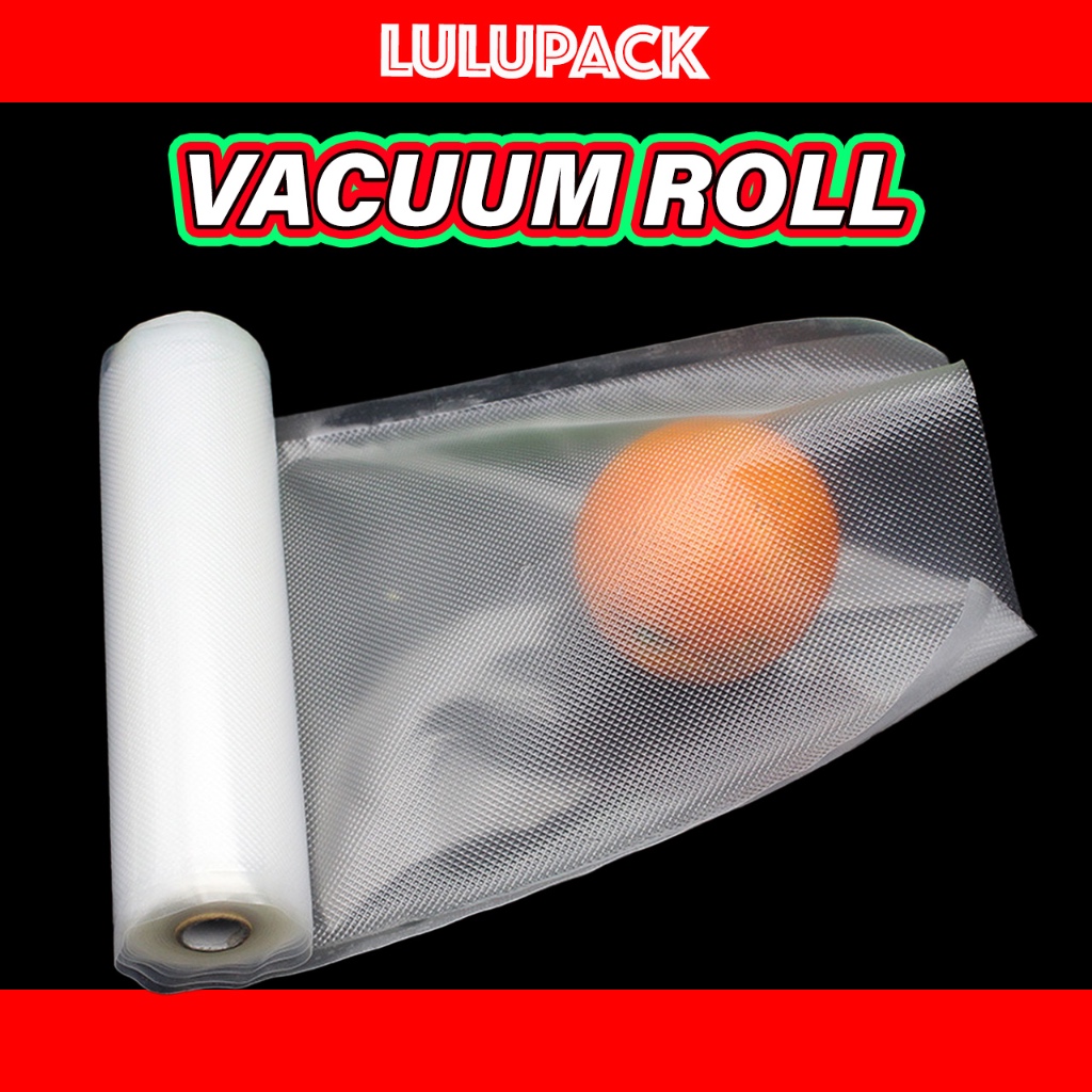 Vacuum Sealer Bag Roll Plastik Vakum Makanan Heat Seal Food Storage ...