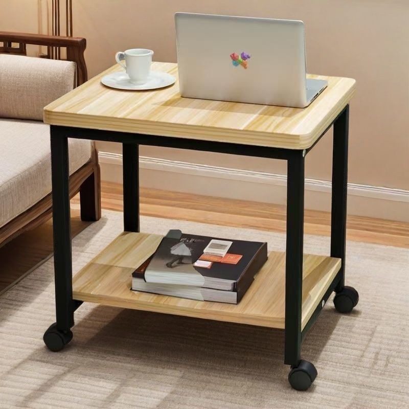 Movable Small Coffee Table Simple Modern Small Side Table Square Table ...