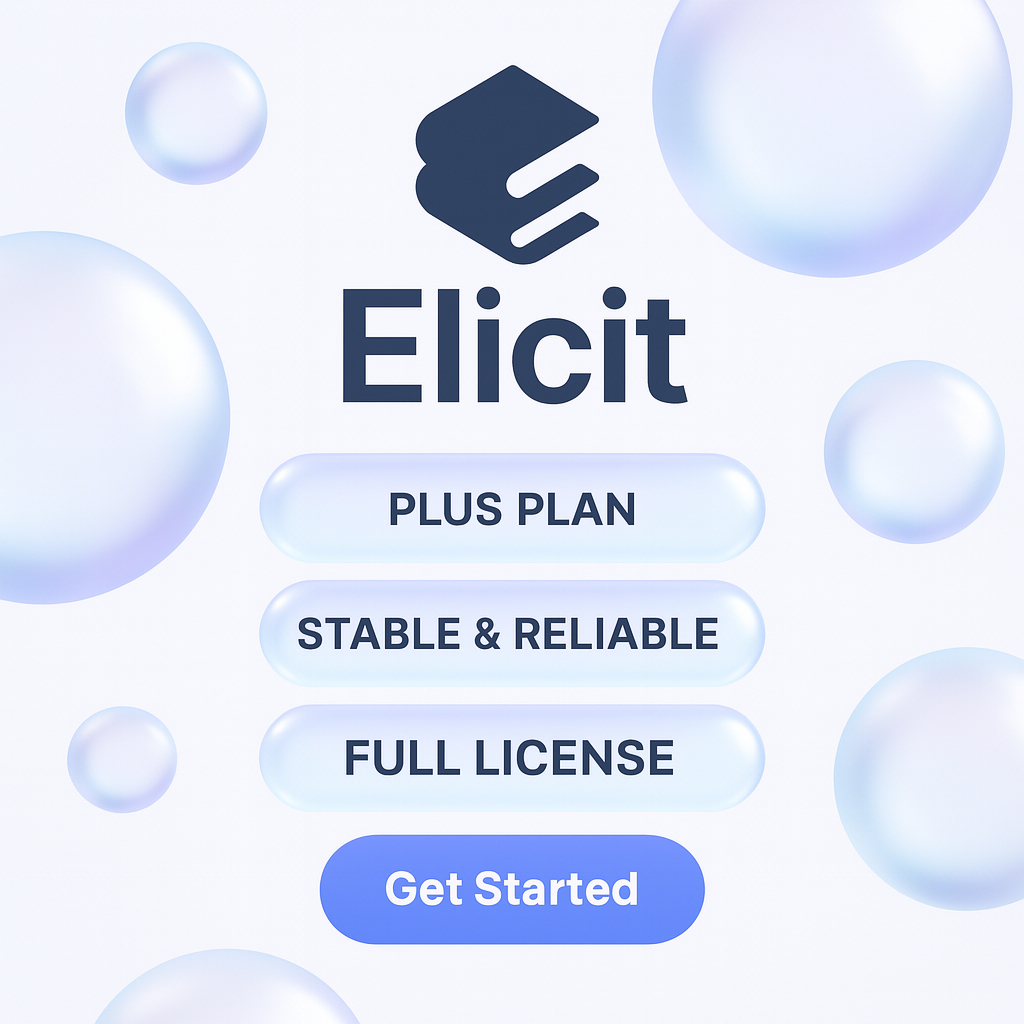 Elicit Premium – AI Research Assistant for Smarter Literature Reviews ...