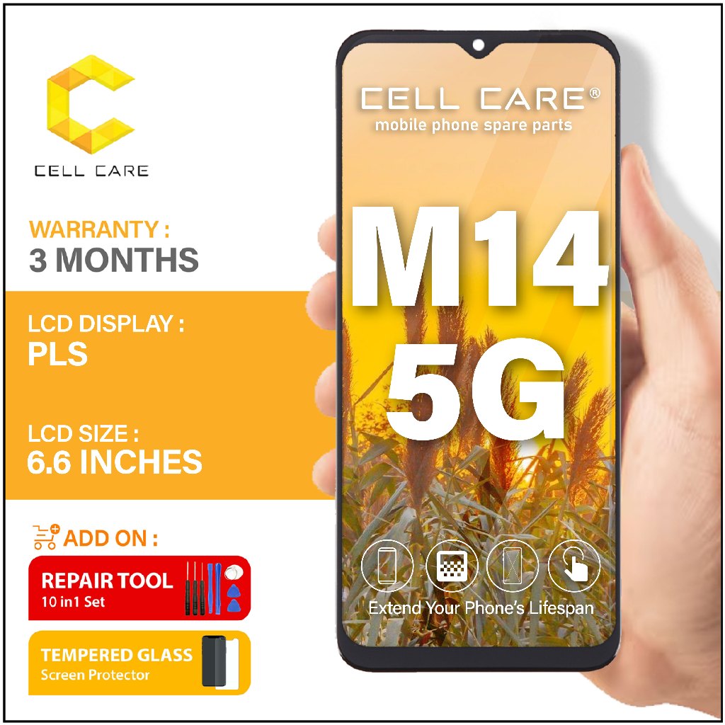 LCD Display Touch Screen Compatible For SAMSUNG M14 5G / M146B | Shopee ...