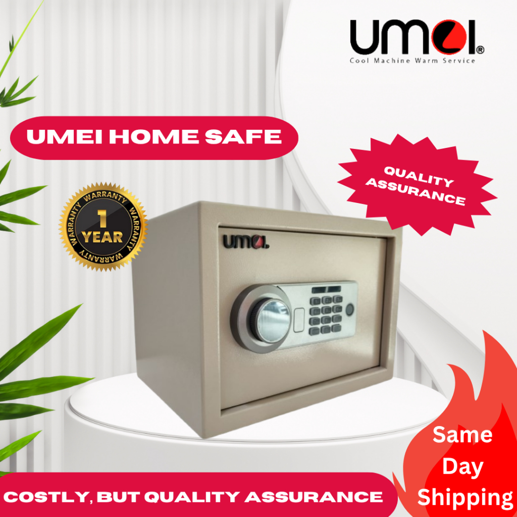 UMEI 9KG Premium Safety Box Money Safe Box Security Safe Peti Simpanan ...