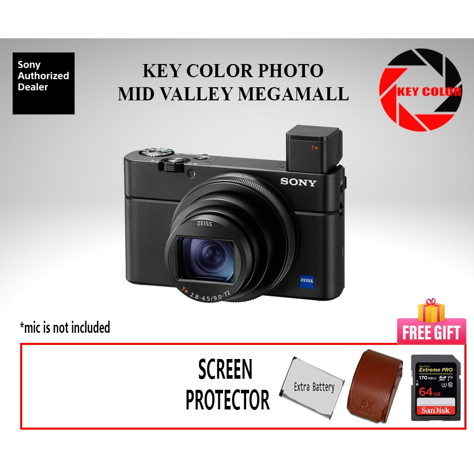 SONY RX100M7G RX100M7 RX100 VII Advance Compact Camera (Sony Malaysia ...