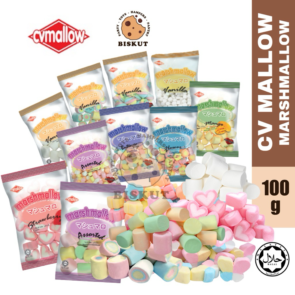 Marshmallow Cvmallow 100g | Shopee Malaysia