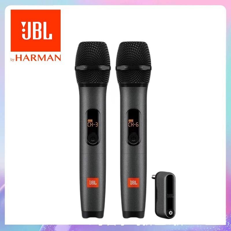 JBL One Generation Universal Microphone, Anti-Jamming Dual Channel U ...