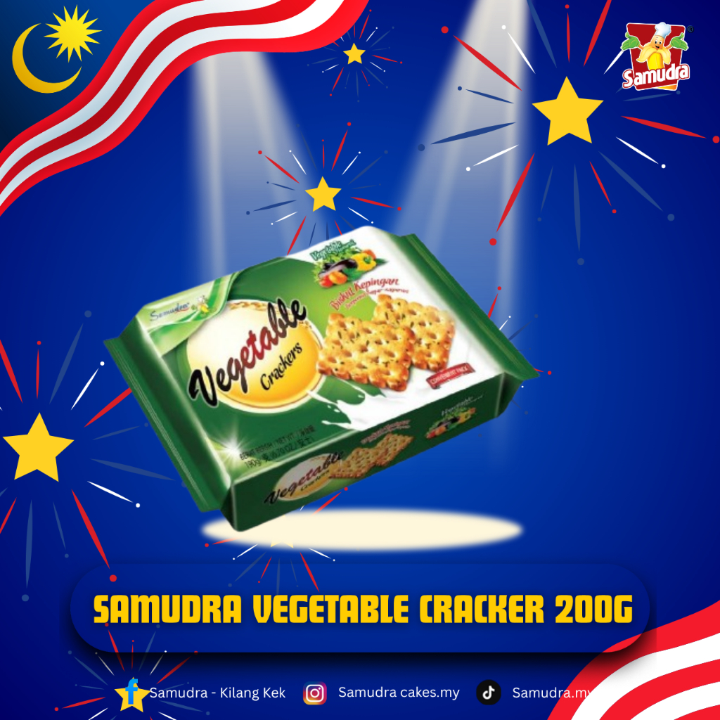 Samudra Vegetable Cracker 200g | Shopee Malaysia