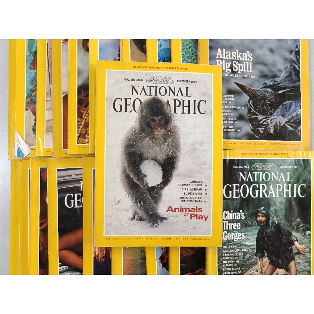 USED-AA5-E Original National Geographic Journal(hard copy) | Shopee ...