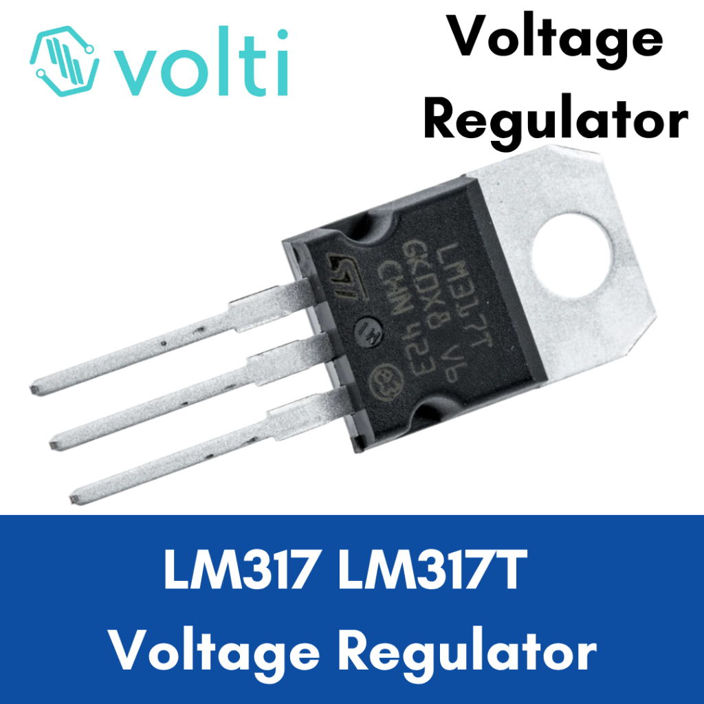 LM317 / LM317T Adjustable Voltage Regulator IC TO-220 | 1.2V – 37V ...