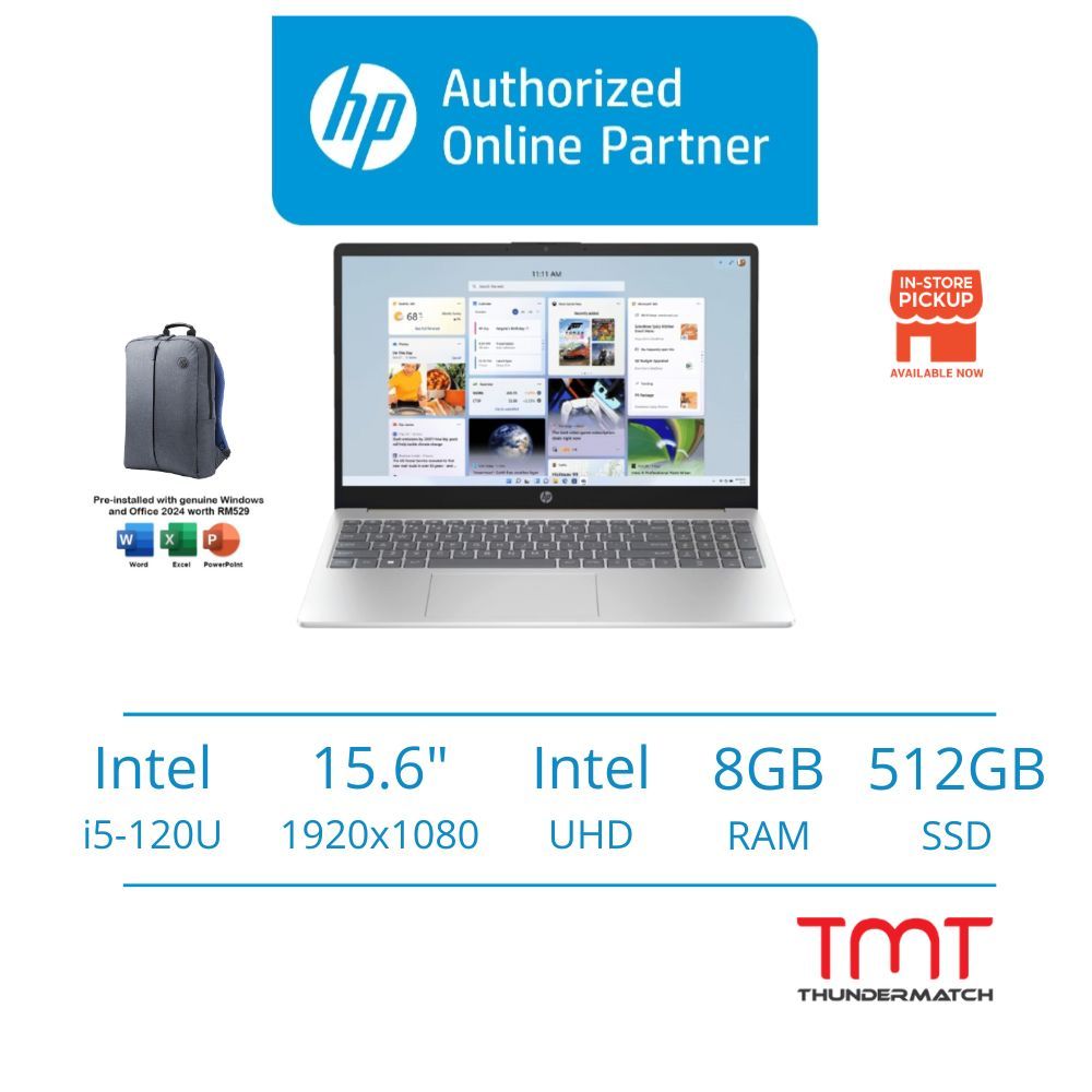 HP 15-fd0617TU /fd0618TU / fd0619TU / fd0621TU Laptop | i5 120U | 8GB ...
